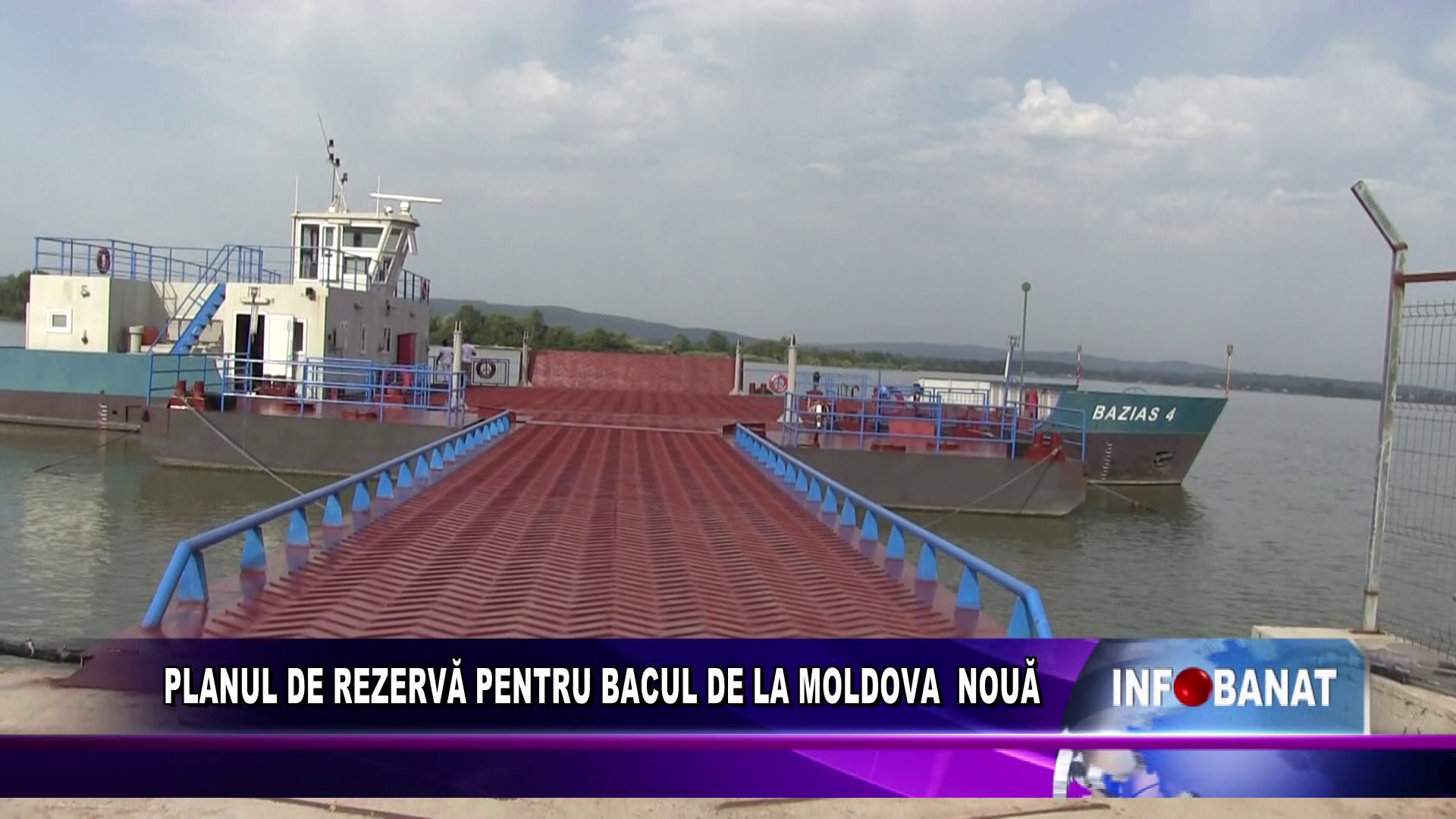 Planul de rezervă pentru bacul de la Moldova Nouă – Banat TV | ține cu tine