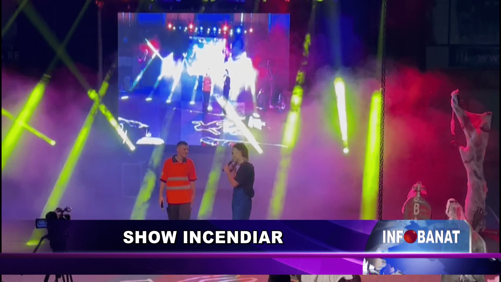 Show incendiar – Banat TV | ține cu tine