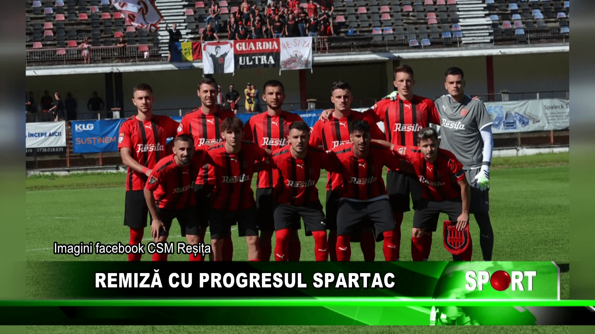 Remiză cu progresul Spartac – Banat TV | ține cu tine
