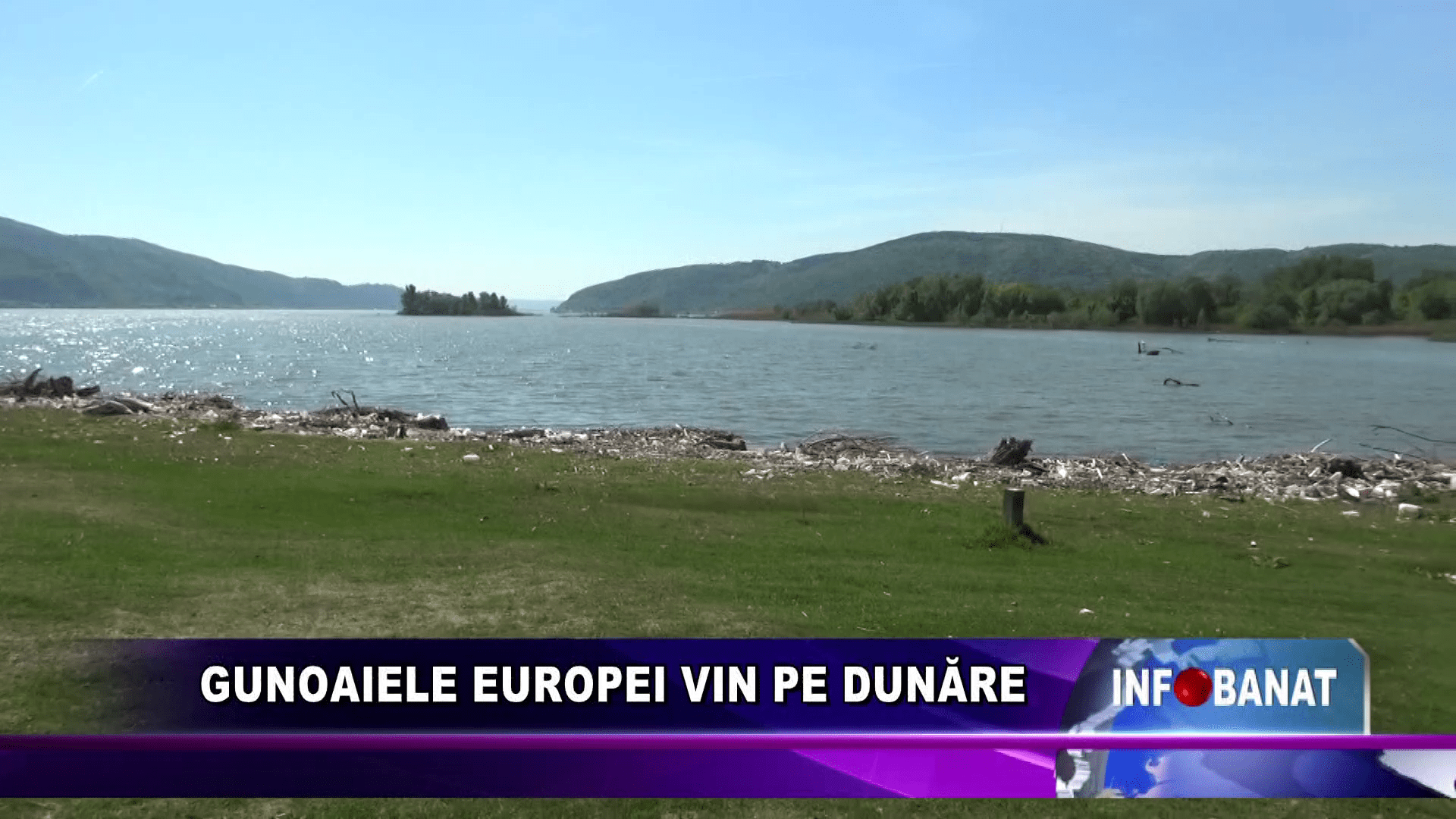 Gunoaiele Europei vin pe Dunăre – Banat TV | ține cu tine