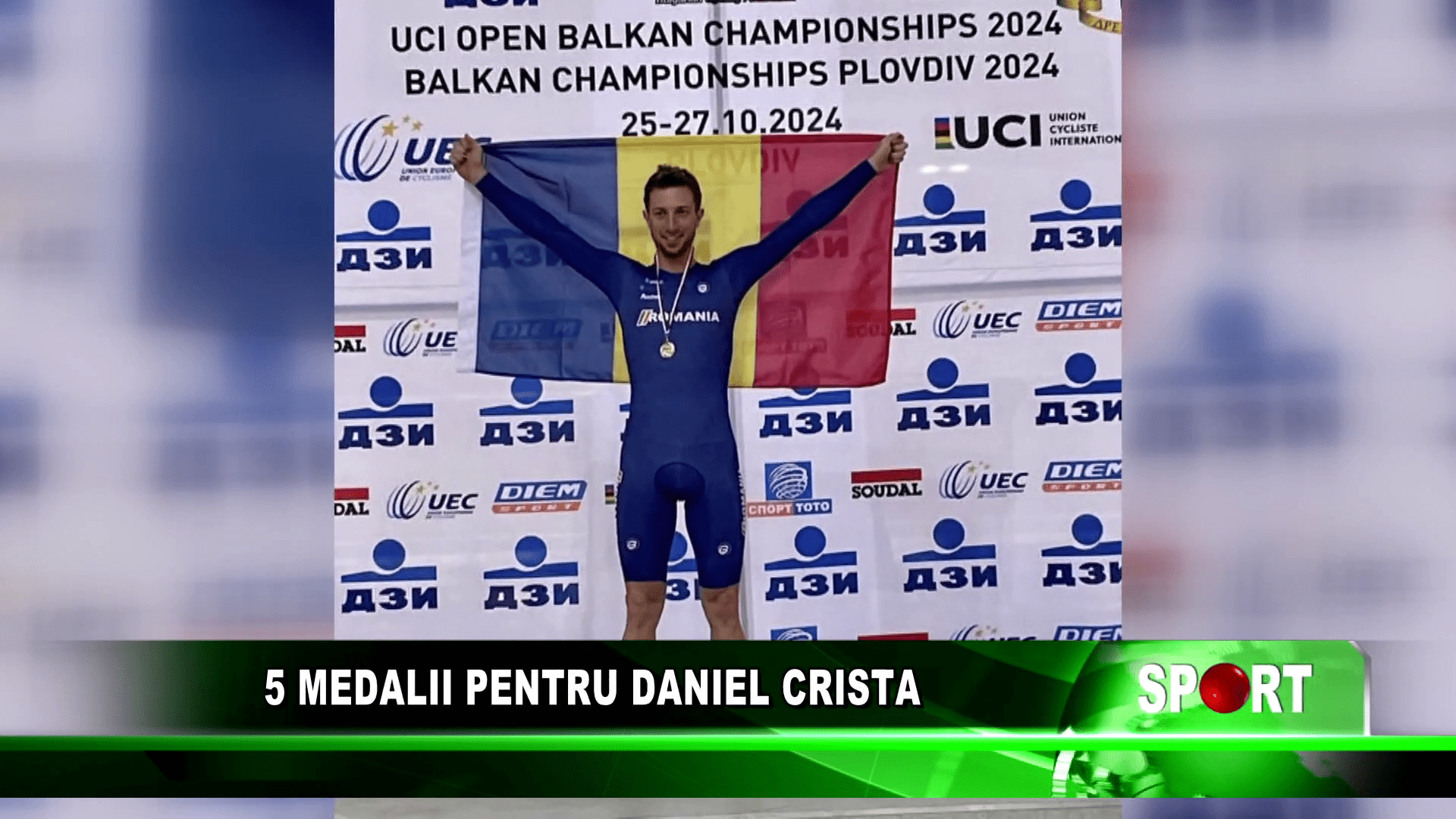 5 medalii pentru Daniel Crista – Banat TV | ține cu tine