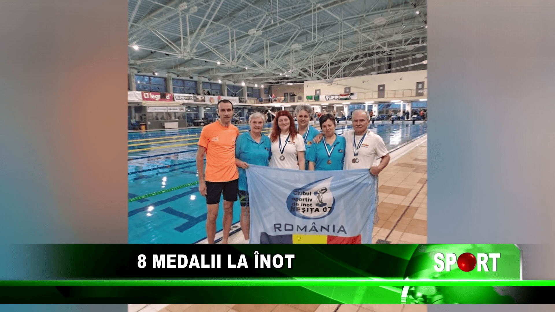 8 medalii la înot – Banat TV | ține cu tine