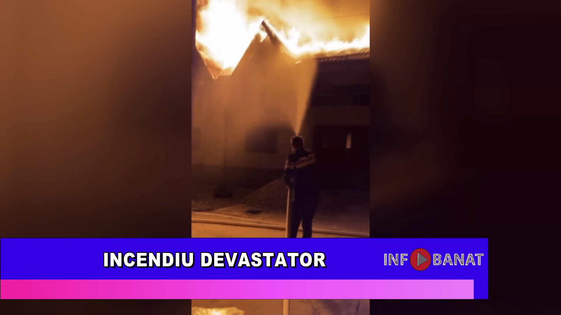 Incendiu devastator – Banat TV | ține cu tine