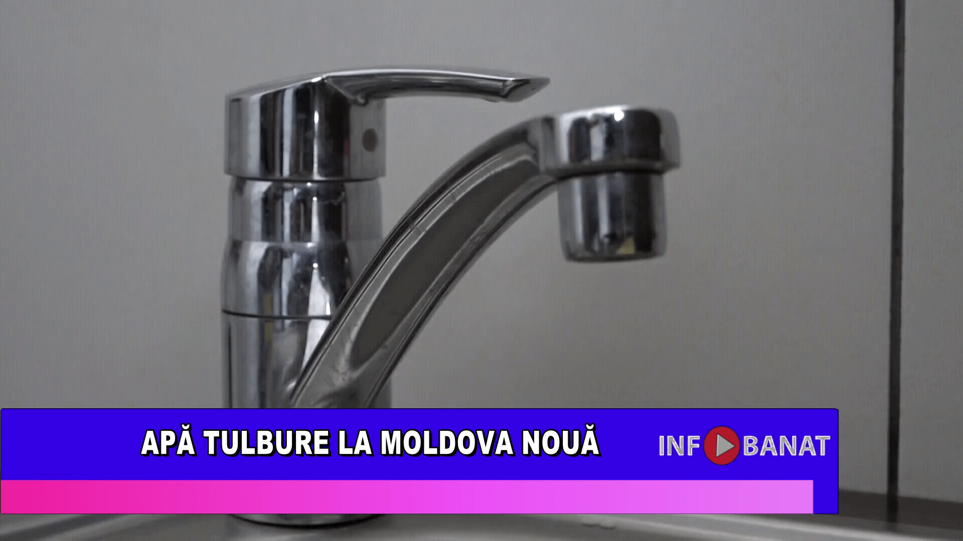 Apă tulbure la Moldova Nouă – Banat TV | ține cu tine